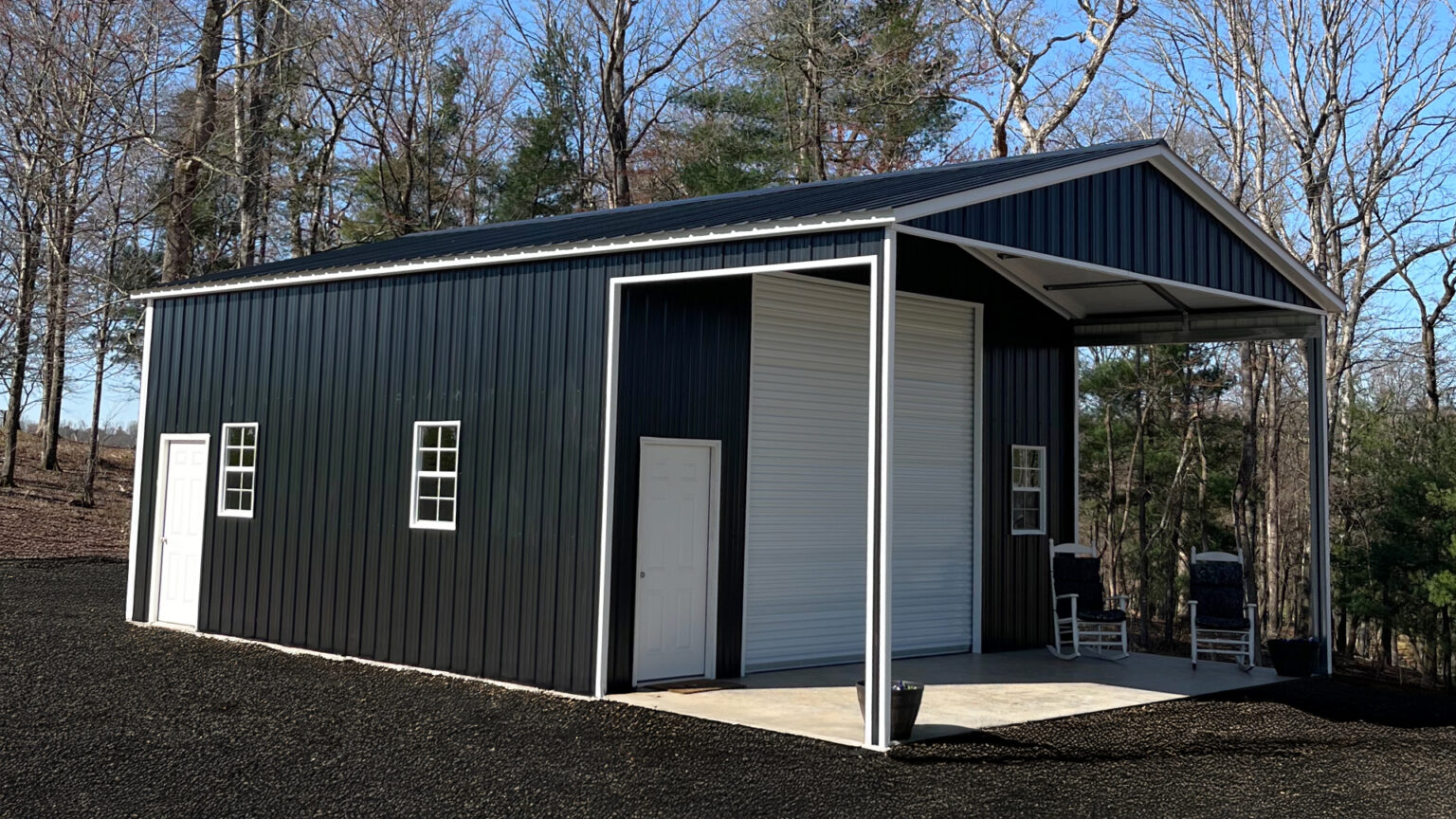 Burcham 24’x35’x12’ - Grand Slam Buildings - Your Metal Building Super ...