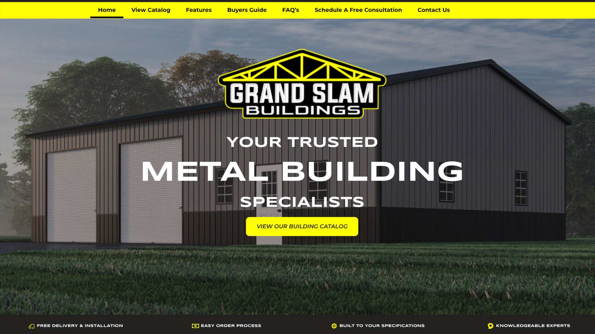 Grand Slam Buildings – Your Metal Building Super Center Online!